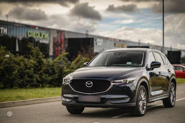 Zils Mazda CX-5 2019 Kauņa, ar dzinēja tilpumu 2.49 L un nobraukumu 109 tūkst. km par 19500 €, foto 11 vietnē AUTOMOTO.COM.LV