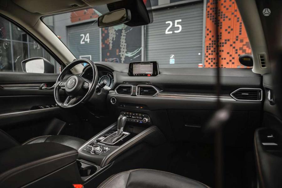 Blue Mazda CX-5 2019 in Kaunas, with an engine capacity of 2.49 L and mileage of 109 thousand km for 19500 €, photo 14 on AUTOMOTO.COM.LV