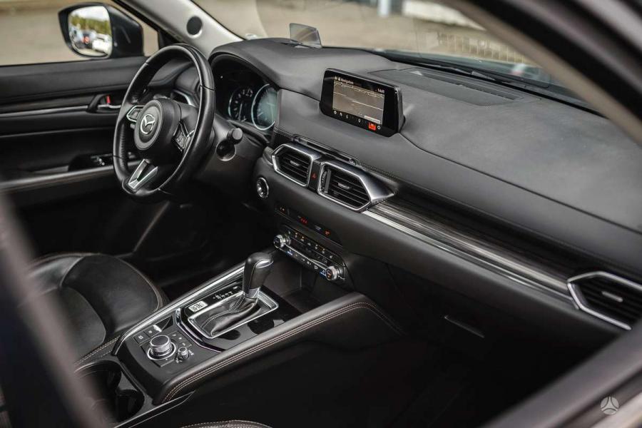 Blue Mazda CX-5 2019 in Kaunas, with an engine capacity of 2.49 L and mileage of 109 thousand km for 19500 €, photo 15 on AUTOMOTO.COM.LV