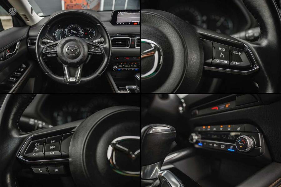 Blue Mazda CX-5 2019 in Kaunas, with an engine capacity of 2.49 L and mileage of 109 thousand km for 19500 €, photo 18 on AUTOMOTO.COM.LV