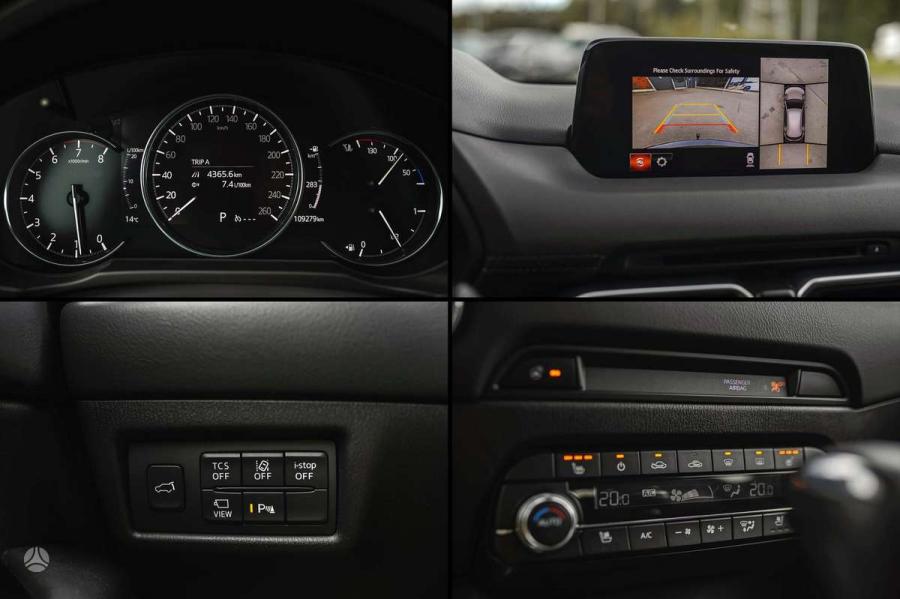 Blue Mazda CX-5 2019 in Kaunas, with an engine capacity of 2.49 L and mileage of 109 thousand km for 19500 €, photo 24 on AUTOMOTO.COM.LV