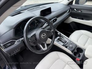 Blue Mazda CX-5 2020 in Tallinn, with an engine capacity of 2.50 L and mileage of 92 thousand km for 21900 €, photo 6 on AUTOMOTO.COM.LV
