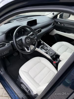 Blue Mazda CX-5 2020 in Tallinn, with an engine capacity of 2.50 L and mileage of 92 thousand km for 21900 €, photo 11 on AUTOMOTO.COM.LV
