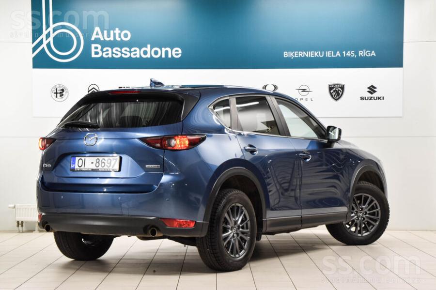 Zils Mazda CX-5 2021 Rīga, ar dzinēja tilpumu 2.00 L un nobraukumu 31 tūkst. km par 20990 €, foto 5 vietnē AUTOMOTO.COM.LV