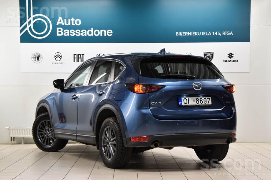 Zils Mazda CX-5 2021 Rīga, ar dzinēja tilpumu 2.00 L un nobraukumu 31 tūkst. km par 20990 €, foto 7 vietnē AUTOMOTO.COM.LV