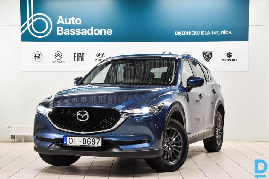 Zils Mazda CX-5 2021 Rīga, ar dzinēja tilpumu 2.00 L un nobraukumu 31 tūkst. km par 20990 €, foto 1 vietnē AUTOMOTO.COM.LV