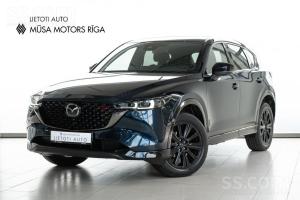 Zils Mazda CX-5 2023 Rīga, ar dzinēja tilpumu 2.50 L un nobraukumu 29 tūkst. km par 30900 €, foto  vietnē AUTOMOTO.COM.LV