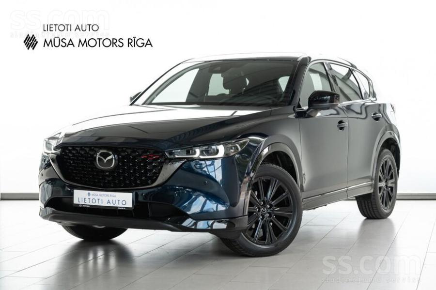 Zils Mazda CX-5 2023 Rīga, ar dzinēja tilpumu 2.50 L un nobraukumu 29 tūkst. km par 30900 €, foto 1 vietnē AUTOMOTO.COM.LV