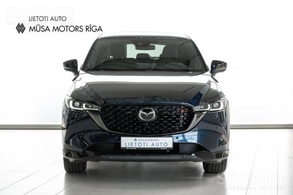 Blue Mazda CX-5 2023 in Riga, with an engine capacity of 2.50 L and mileage of 29 thousand km for 30900 €, photo 3 on AUTOMOTO.COM.LV