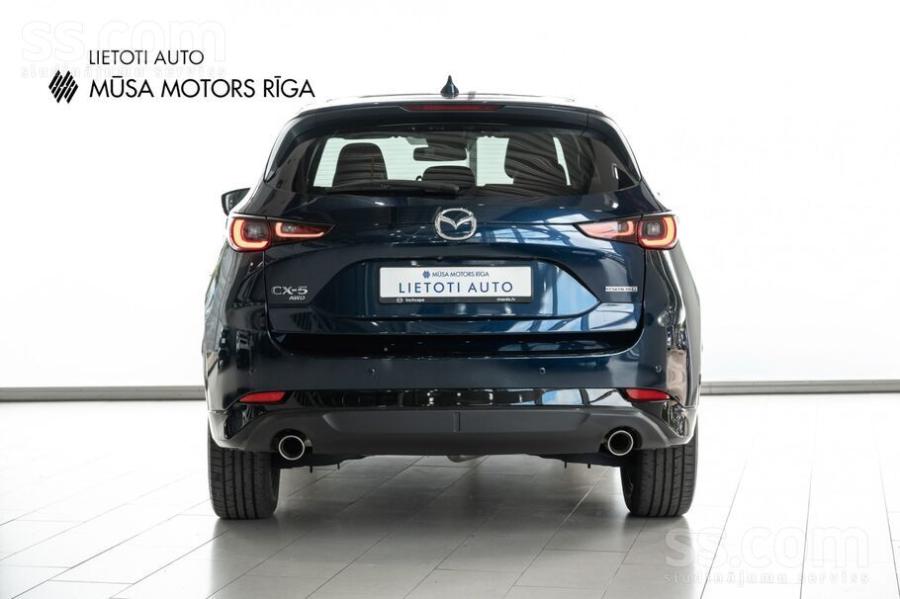 Zils Mazda CX-5 2023 Rīga, ar dzinēja tilpumu 2.50 L un nobraukumu 29 tūkst. km par 30900 €, foto 5 vietnē AUTOMOTO.COM.LV
