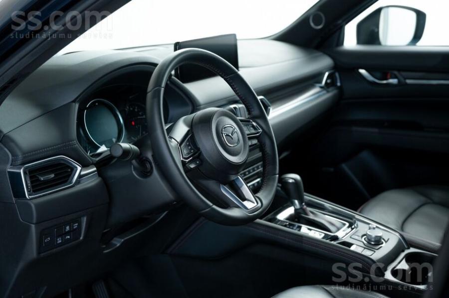 Zils Mazda CX-5 2023 Rīga, ar dzinēja tilpumu 2.50 L un nobraukumu 29 tūkst. km par 30900 €, foto 6 vietnē AUTOMOTO.COM.LV
