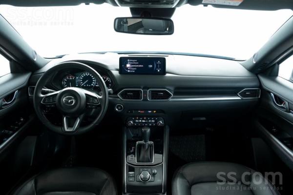 Blue Mazda CX-5 2023 in Riga, with an engine capacity of 2.50 L and mileage of 29 thousand km for 30900 €, photo 6 on AUTOMOTO.COM.LV