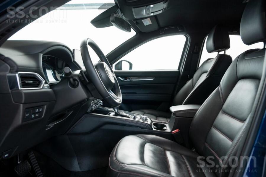 Zils Mazda CX-5 2023 Rīga, ar dzinēja tilpumu 2.50 L un nobraukumu 29 tūkst. km par 30900 €, foto 8 vietnē AUTOMOTO.COM.LV