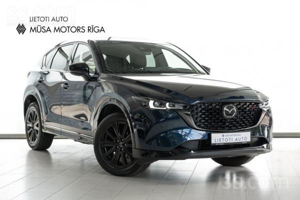 Blue Mazda CX-5 2023 in Riga, with an engine capacity of 2.50 L and mileage of 29 thousand km for 30900 €, photo 9 on AUTOMOTO.COM.LV