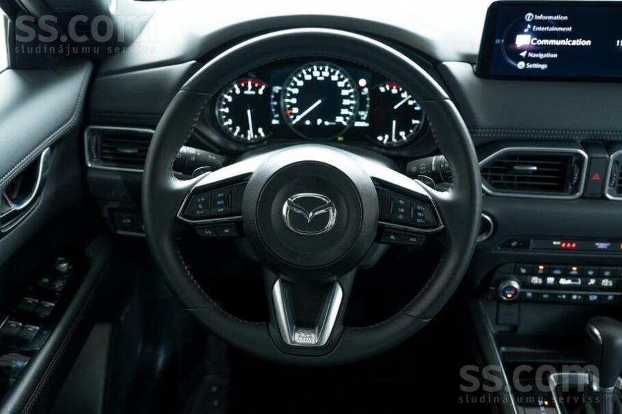 Zils Mazda CX-5 2023 Rīga, ar dzinēja tilpumu 2.50 L un nobraukumu 29 tūkst. km par 30900 €, foto 14 vietnē AUTOMOTO.COM.LV