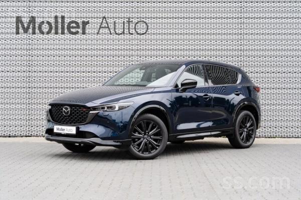 Синий Мазда СХ-5 2024 в Рига, объемом двигателя 2.50 л и пробегом 12 тыс. км за 32750 €, фото 1 на AUTOMOTO.COM.LV