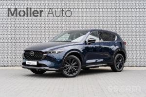Zils Mazda CX-5 2024 Rīga, ar dzinēja tilpumu 2.50 L un nobraukumu 12 tūkst. km par 32750 €, foto  vietnē AUTOMOTO.COM.LV