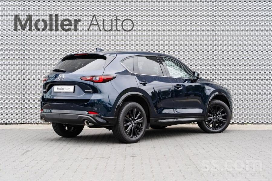 Zils Mazda CX-5 2024 Rīga, ar dzinēja tilpumu 2.50 L un nobraukumu 12 tūkst. km par 32750 €, foto 5 vietnē AUTOMOTO.COM.LV