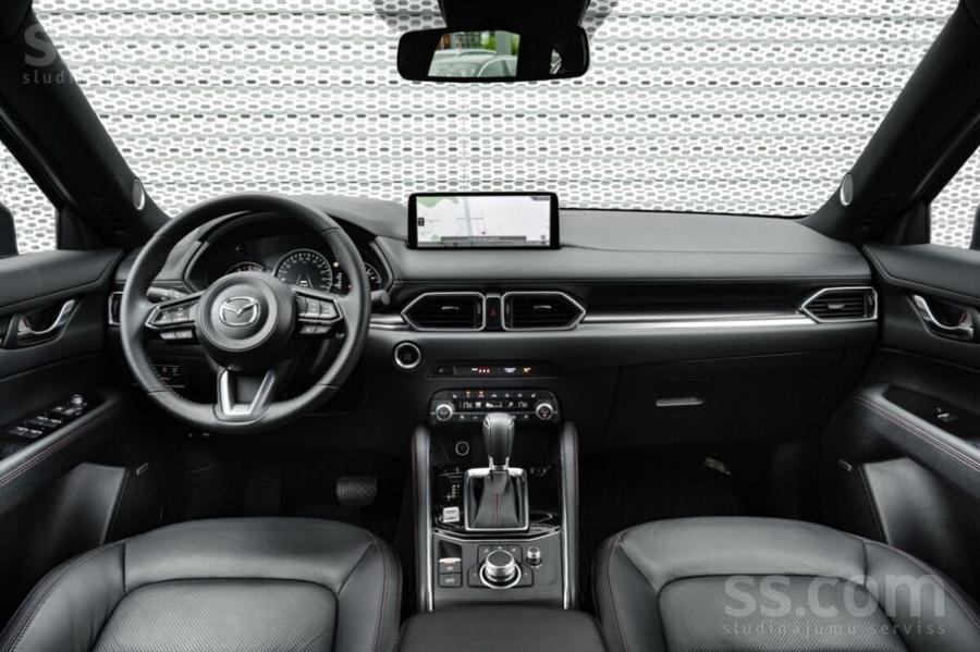 Zils Mazda CX-5 2024 Rīga, ar dzinēja tilpumu 2.50 L un nobraukumu 12 tūkst. km par 32750 €, foto 7 vietnē AUTOMOTO.COM.LV