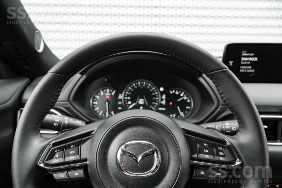 Zils Mazda CX-5 2024 Rīga, ar dzinēja tilpumu 2.50 L un nobraukumu 12 tūkst. km par 32750 €, foto 14 vietnē AUTOMOTO.COM.LV