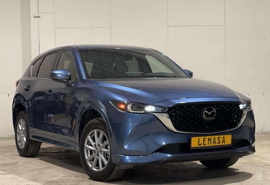 Zils Mazda CX-5 2024 Klaipėda, ar dzinēja tilpumu 2.49 L un nobraukumu 30 tūkst. km par 24500 €, foto 27 vietnē AUTOMOTO.COM.LV