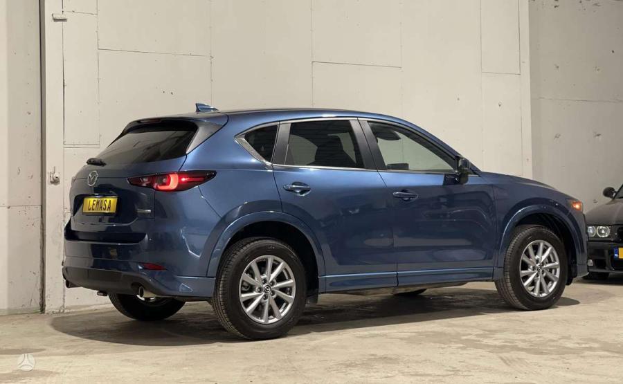Zils Mazda CX-5 2024 Klaipėda, ar dzinēja tilpumu 2.49 L un nobraukumu 30 tūkst. km par 24500 €, foto 49 vietnē AUTOMOTO.COM.LV
