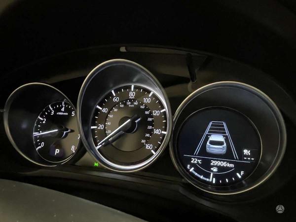Zils Mazda CX-5 2024 Klaipėda, ar dzinēja tilpumu 2.49 L un nobraukumu 30 tūkst. km par 24500 €, foto 4 vietnē AUTOMOTO.COM.LV