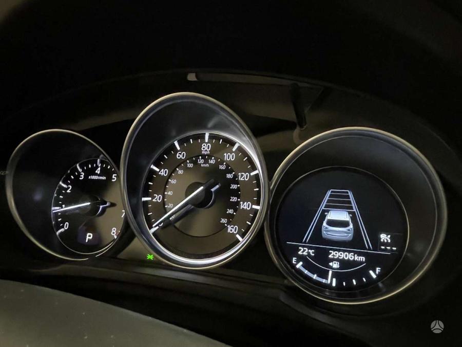 Zils Mazda CX-5 2024 Klaipėda, ar dzinēja tilpumu 2.49 L un nobraukumu 30 tūkst. km par 24500 €, foto 4 vietnē AUTOMOTO.COM.LV