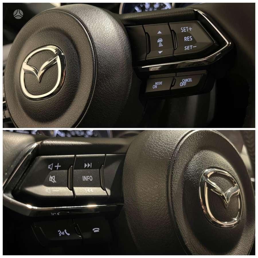 Zils Mazda CX-5 2024 Klaipėda, ar dzinēja tilpumu 2.49 L un nobraukumu 30 tūkst. km par 24500 €, foto 24 vietnē AUTOMOTO.COM.LV
