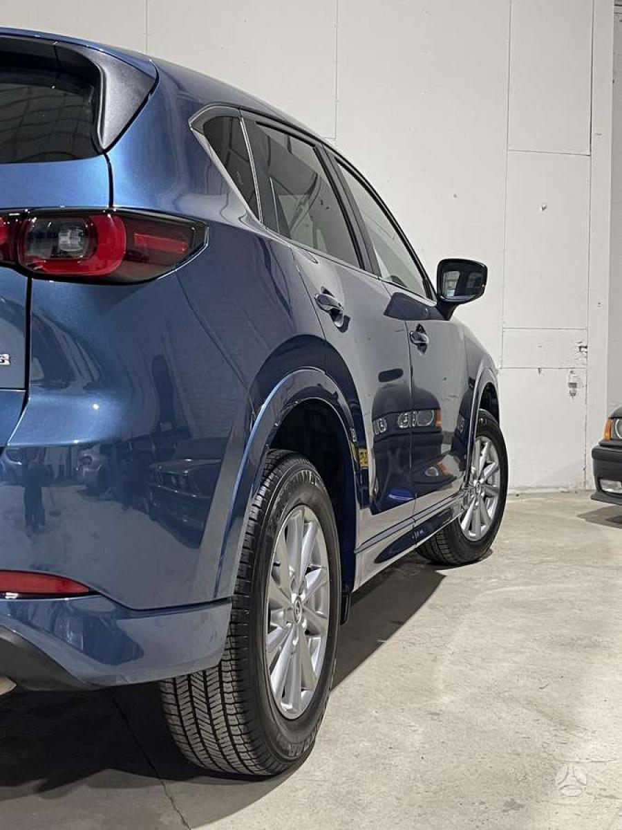 Zils Mazda CX-5 2024 Klaipėda, ar dzinēja tilpumu 2.49 L un nobraukumu 30 tūkst. km par 24500 €, foto 56 vietnē AUTOMOTO.COM.LV