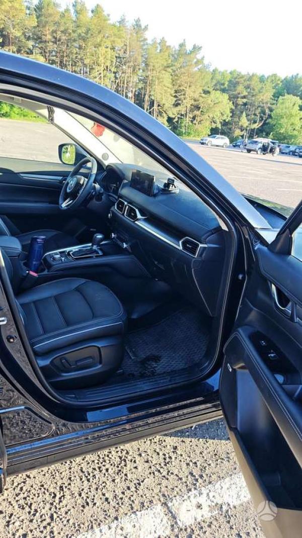 Blue Mazda CX-5 2025 in Klaipeda, with an engine capacity of 2.50 L and mileage of 9 thousand km for 29300 €, photo 4 on AUTOMOTO.COM.LV