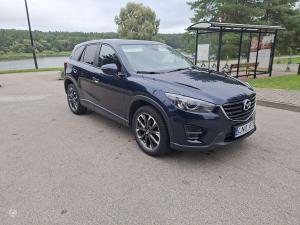 Zils Mazda CX-5 2016 Birštonas, ar dzinēja tilpumu 2.19 L un nobraukumu 253 tūkst. km par 7300 €, foto 1 vietnē AUTOMOTO.COM.LV