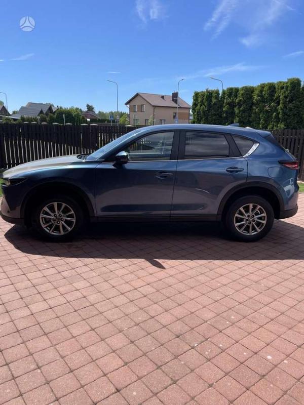 Blue Mazda CX-5 2025 in Palanga, with an engine capacity of 2.00 L and mileage of 9 thousand km for 16300 €, photo 1 on AUTOMOTO.COM.LV