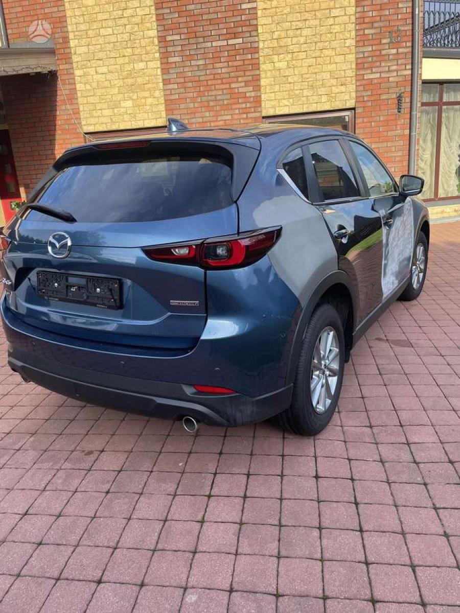 Zils Mazda CX-5 2025 Palanga, ar dzinēja tilpumu 2.00 L un nobraukumu 9 tūkst. km par 16300 €, foto 5 vietnē AUTOMOTO.COM.LV