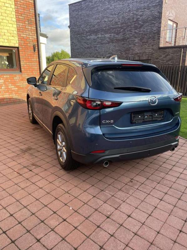 Blue Mazda CX-5 2025 in Palanga, with an engine capacity of 2.00 L and mileage of 9 thousand km for 16300 €, photo 5 on AUTOMOTO.COM.LV