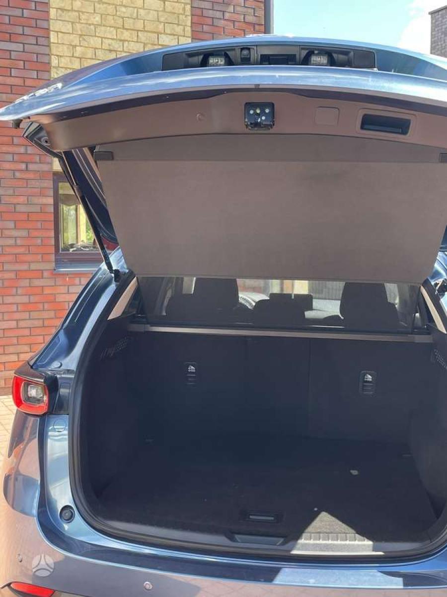 Zils Mazda CX-5 2025 Palanga, ar dzinēja tilpumu 2.00 L un nobraukumu 9 tūkst. km par 16300 €, foto 17 vietnē AUTOMOTO.COM.LV