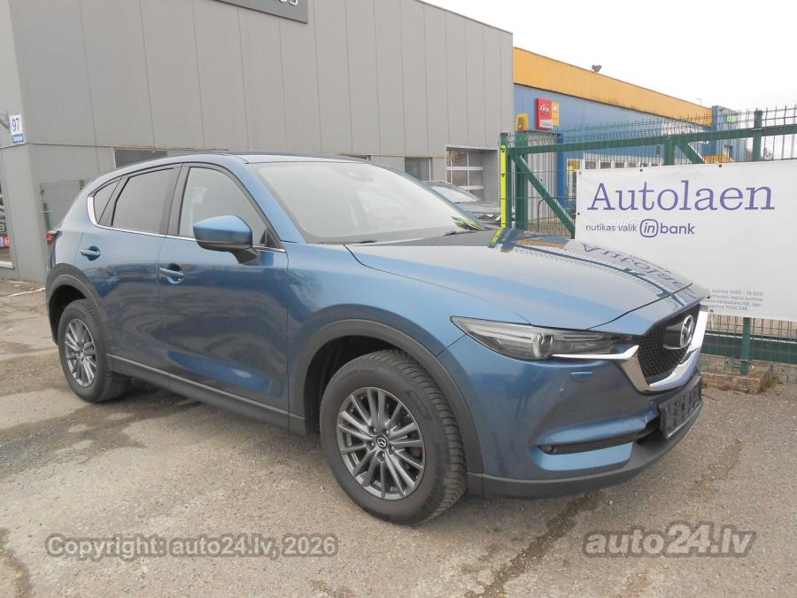 Blue Mazda CX-5 2017 in Viljandi, with an engine capacity of 2.20 L and mileage of 168 thousand km for 12890 €, photo 18 on AUTOMOTO.COM.LV