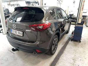 Brūns Mazda CX-5 2015 Tauragė, ar dzinēja tilpumu 2.20 L un nobraukumu 250 tūkst. km par 4800 €, foto 3 vietnē AUTOMOTO.COM.LV