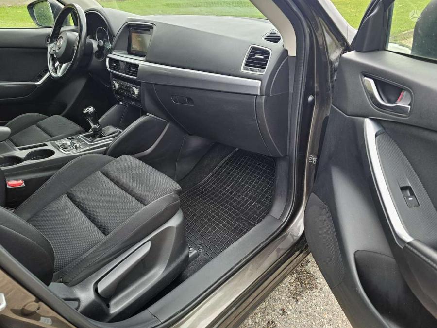 Brūns Mazda CX-5 2015 Kėdainiai, ar dzinēja tilpumu 2.19 L un nobraukumu 207 tūkst. km par 8000 €, foto 12 vietnē AUTOMOTO.COM.LV