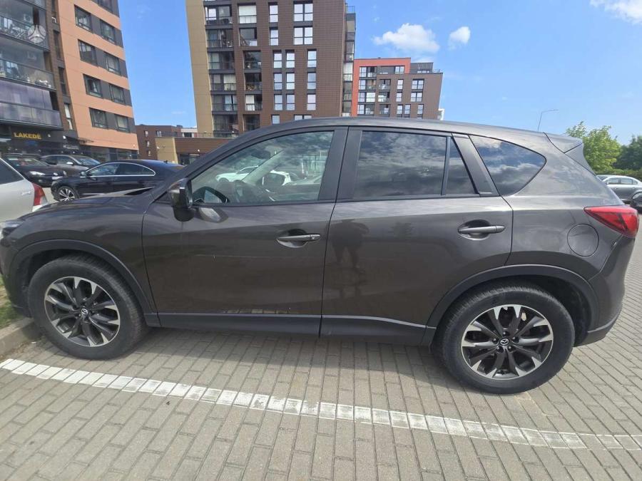 Brūns Mazda CX-5 2015 Viļņa, ar dzinēja tilpumu 2.19 L un nobraukumu 213 tūkst. km par 3500 €, foto 12 vietnē AUTOMOTO.COM.LV