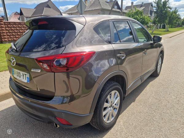 Brūns Mazda CX-5 2015 Tauragė, ar dzinēja tilpumu 2.19 L un nobraukumu 112 tūkst. km par 6600 €, foto 4 vietnē AUTOMOTO.COM.LV