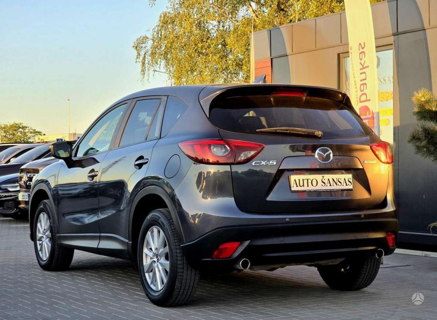 Brown Mazda CX-5 2015 in Taurage, with an engine capacity of 2.19 L and mileage of 190 thousand km for 7700 €, photo 8 on AUTOMOTO.COM.LV