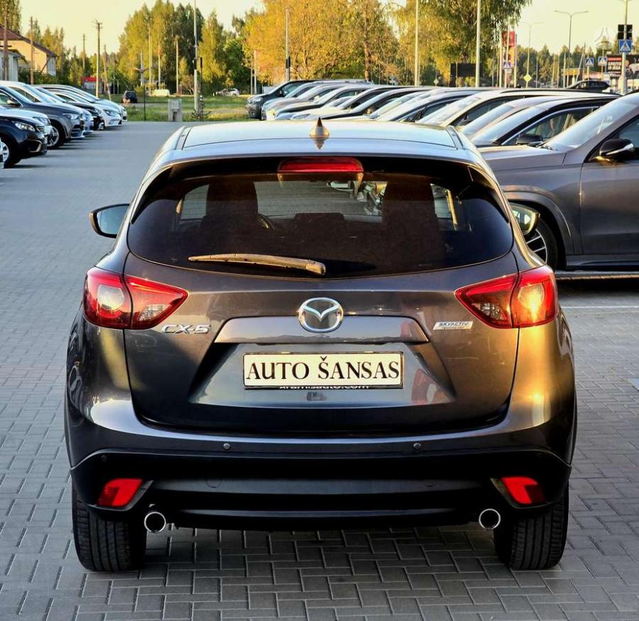 Brown Mazda CX-5 2015 in Taurage, with an engine capacity of 2.19 L and mileage of 190 thousand km for 7700 €, photo 11 on AUTOMOTO.COM.LV