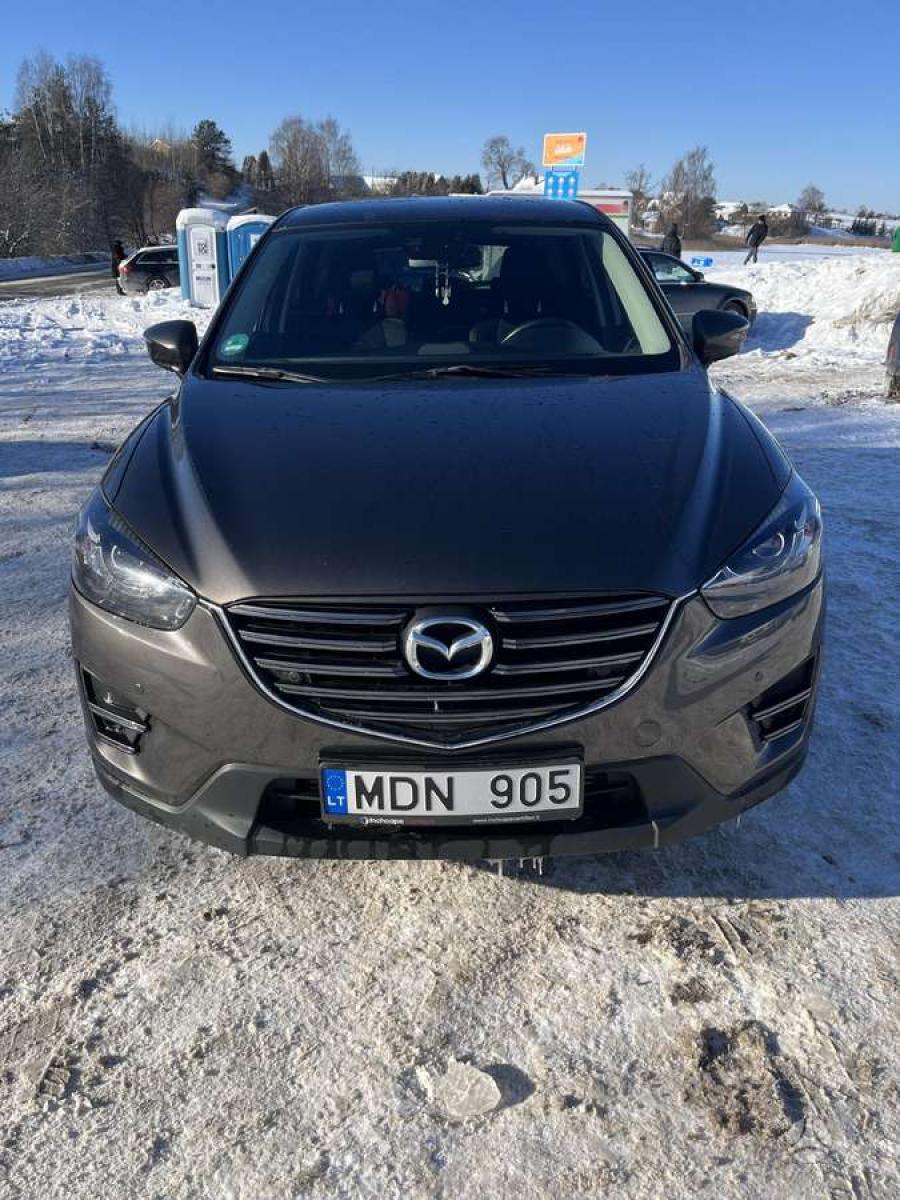 Brūns Mazda CX-5 2016 Viļņa, ar dzinēja tilpumu 2.19 L un nobraukumu 145 tūkst. km par 7900 €, foto 1 vietnē AUTOMOTO.COM.LV