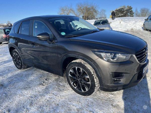 Brūns Mazda CX-5 2016 Viļņa, ar dzinēja tilpumu 2.19 L un nobraukumu 145 tūkst. km par 7900 €, foto 2 vietnē AUTOMOTO.COM.LV