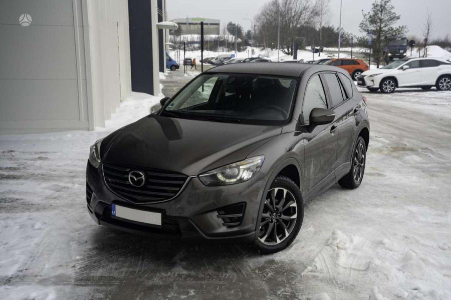 Brown Mazda CX-5 2016 in Vilnius, with an engine capacity of 2.19 L and mileage of 145 thousand km for 8300 €, photo 1 on AUTOMOTO.COM.LV