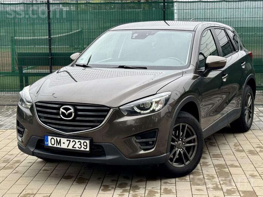 Brown Mazda CX-5 2016 in Jelgava, with an engine capacity of 2.20 L and mileage of 171 thousand km for 8900 €, photo 1 on AUTOMOTO.COM.LV