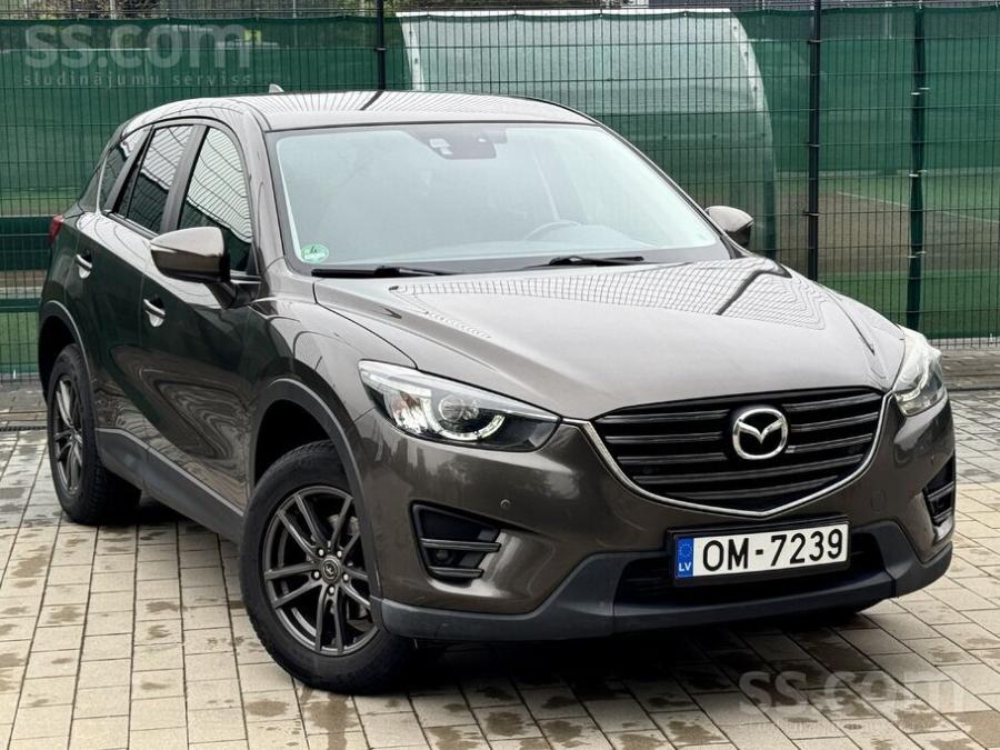 Brown Mazda CX-5 2016 in Jelgava, with an engine capacity of 2.20 L and mileage of 171 thousand km for 8900 €, photo 3 on AUTOMOTO.COM.LV