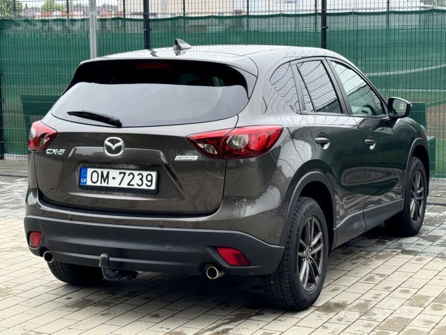 Brown Mazda CX-5 2016 in Jelgava, with an engine capacity of 2.20 L and mileage of 171 thousand km for 8900 €, photo 4 on AUTOMOTO.COM.LV