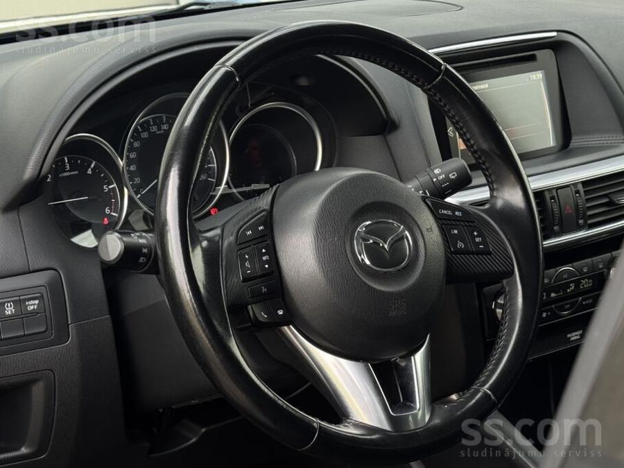 Brown Mazda CX-5 2016 in Jelgava, with an engine capacity of 2.20 L and mileage of 171 thousand km for 8900 €, photo 28 on AUTOMOTO.COM.LV